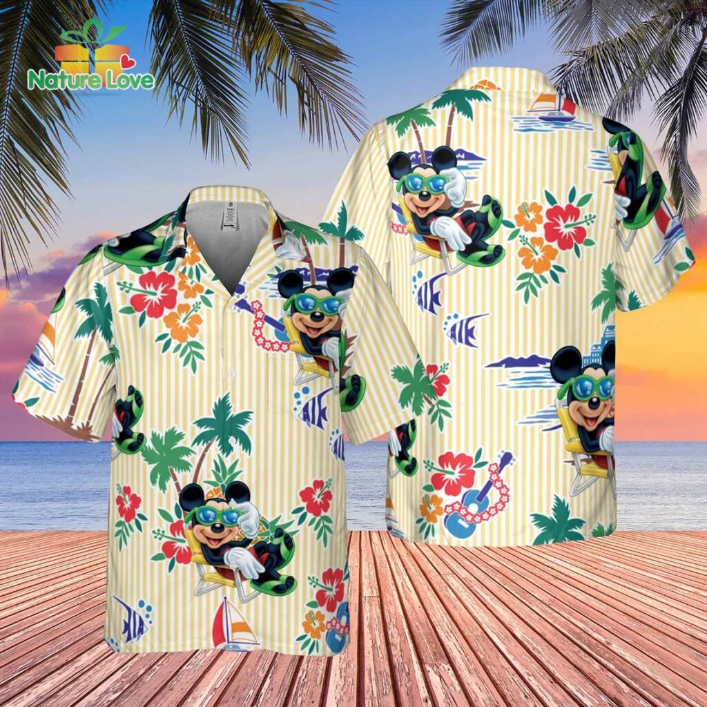 Mickey Mouse Summer Vacation Hawaiian Shirt, Matching Family Disney ...