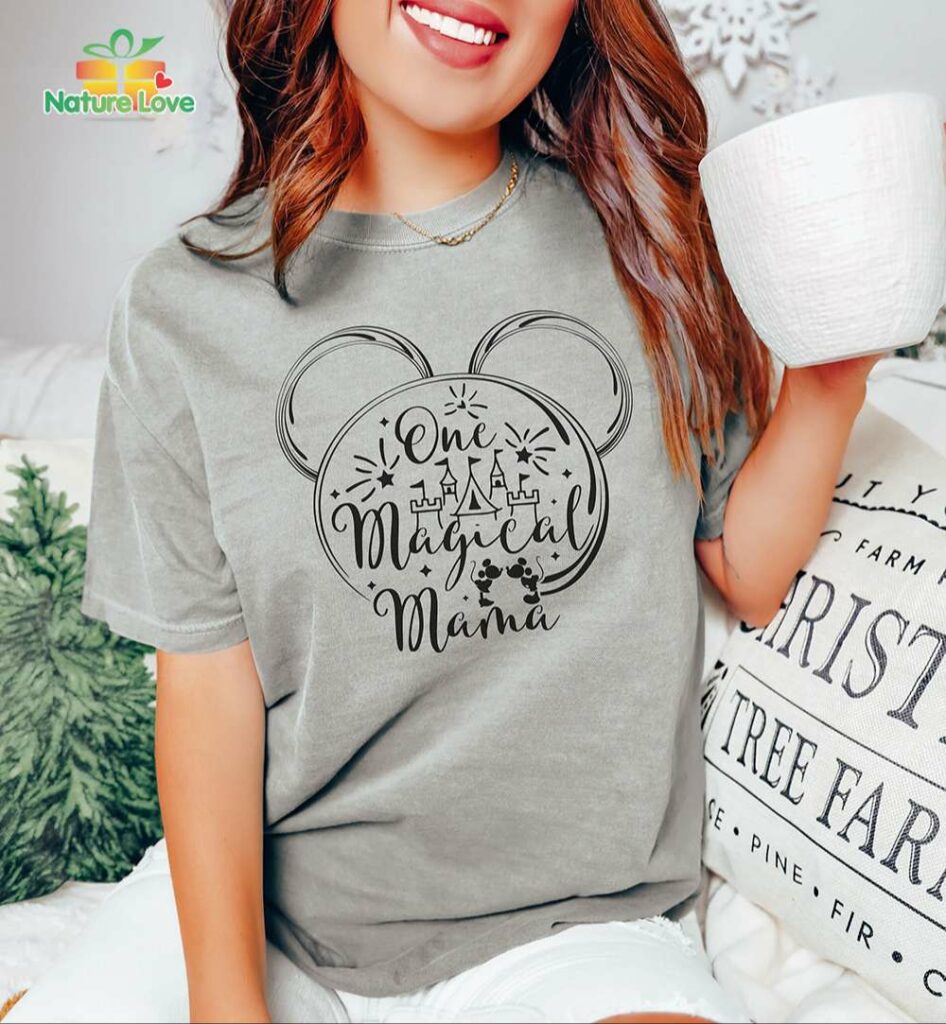 One Magical Mama Shirt, Castle Mouse Ears Shirt, Magical Mother's Day ...