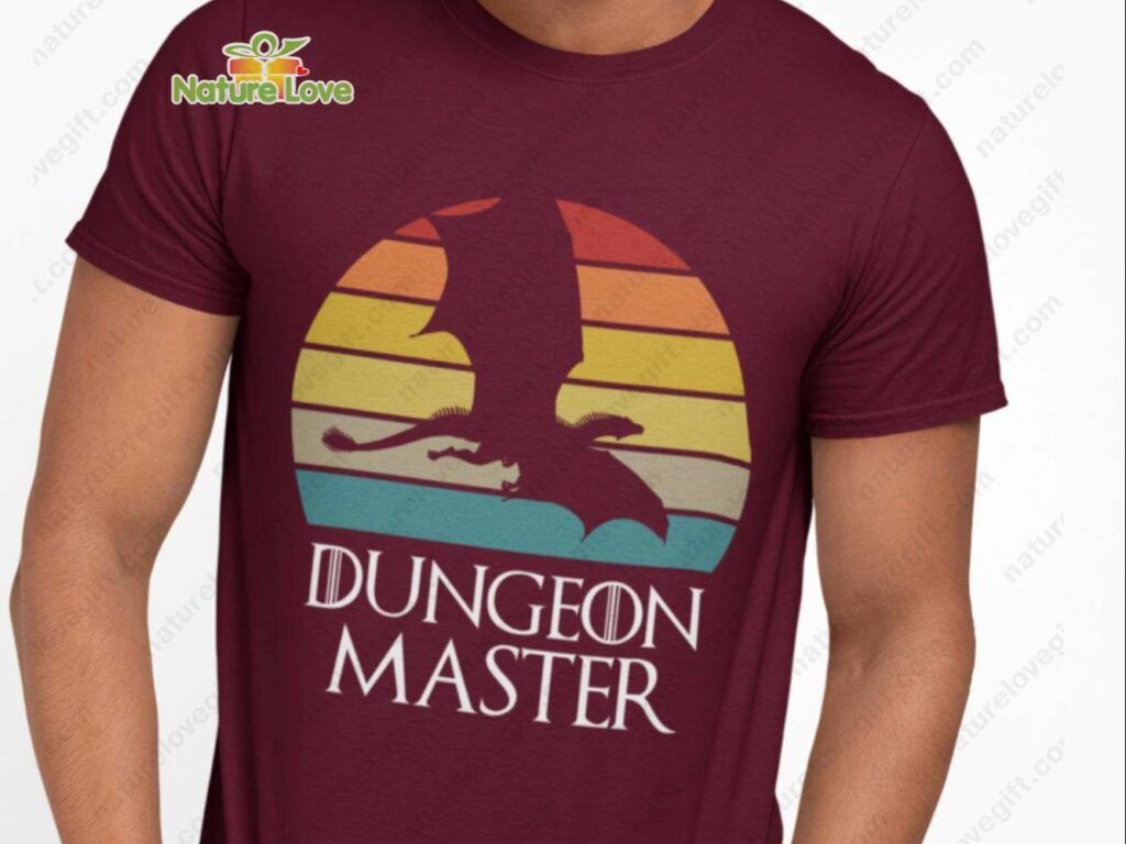 Dungeon Master Game Shirt DnD Dungeons And Dragons DM Gift - Unique ...