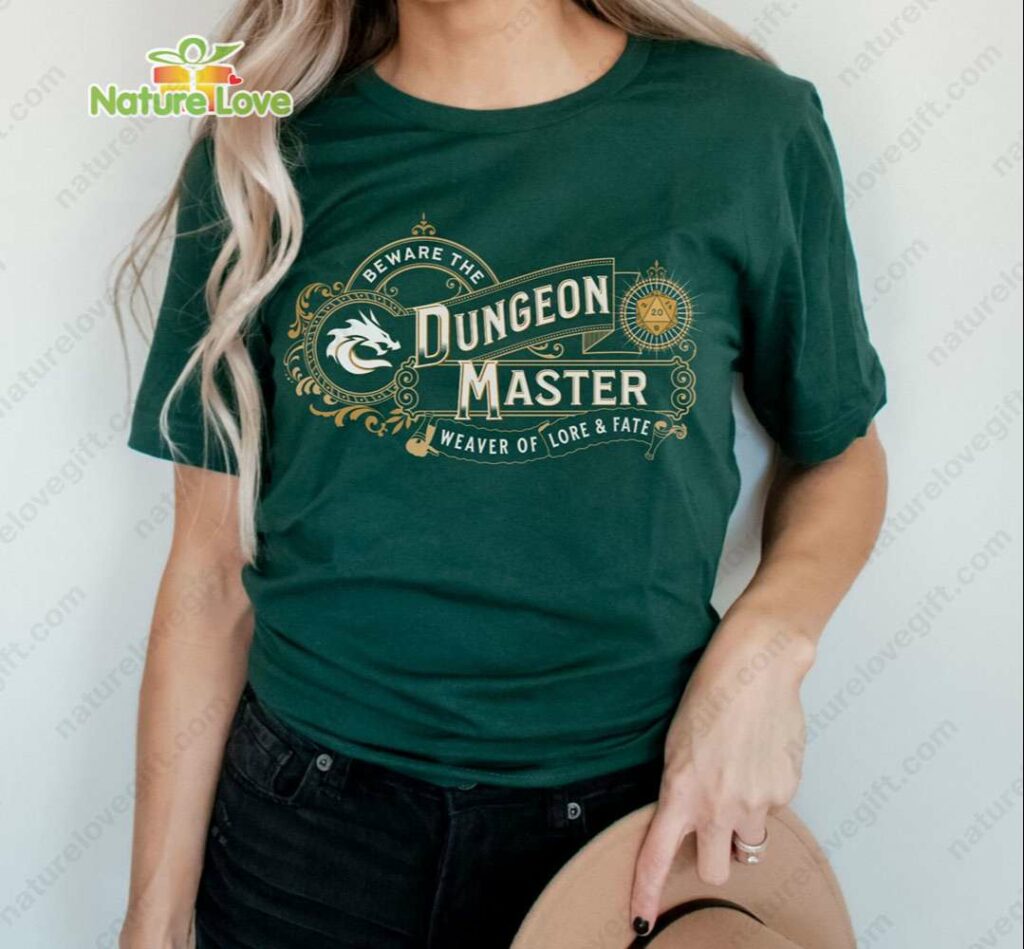 Dungeon Master Shirt DnD Dungeons and Dragons DM Gift - The best gifts ...