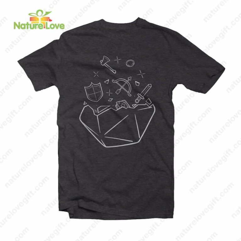 Tales From The D20 Minimalistic Shirt DnD Dungeons And Dragons DM Gift ...