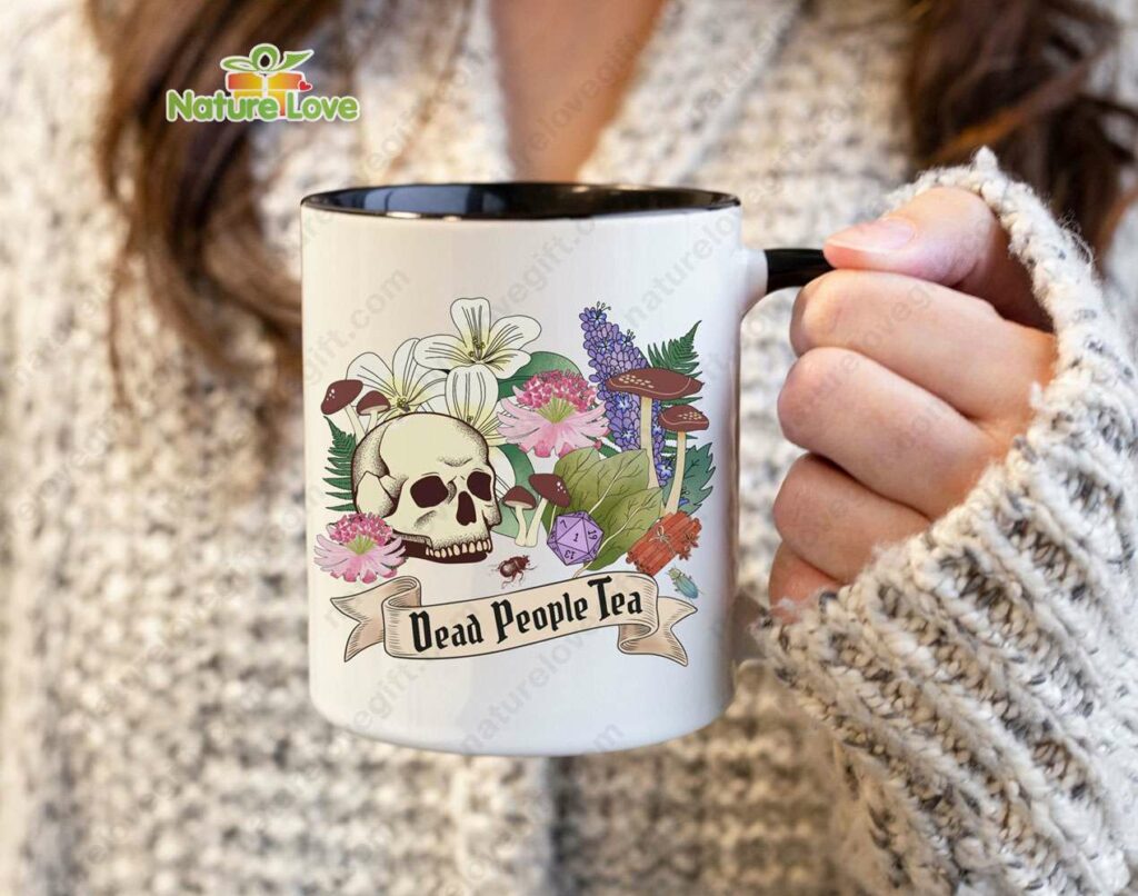 Dead People Tea Caduceus Clay Mug DnD Dungeons And Dragons Gift ...