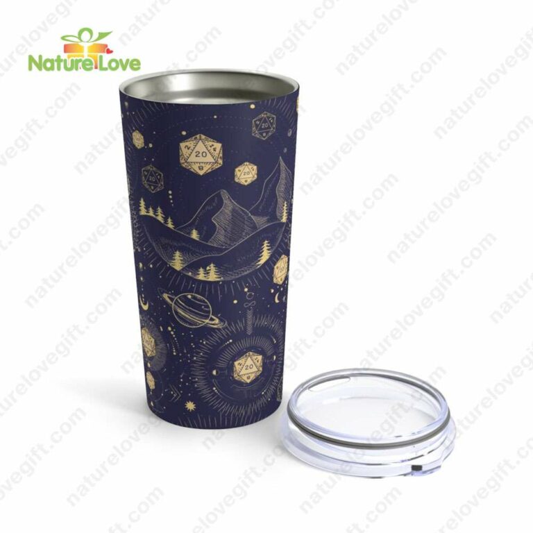 Celestial Moon Dice Tumbler DnD Dungeons And Dragons DM Gift - Unique ...
