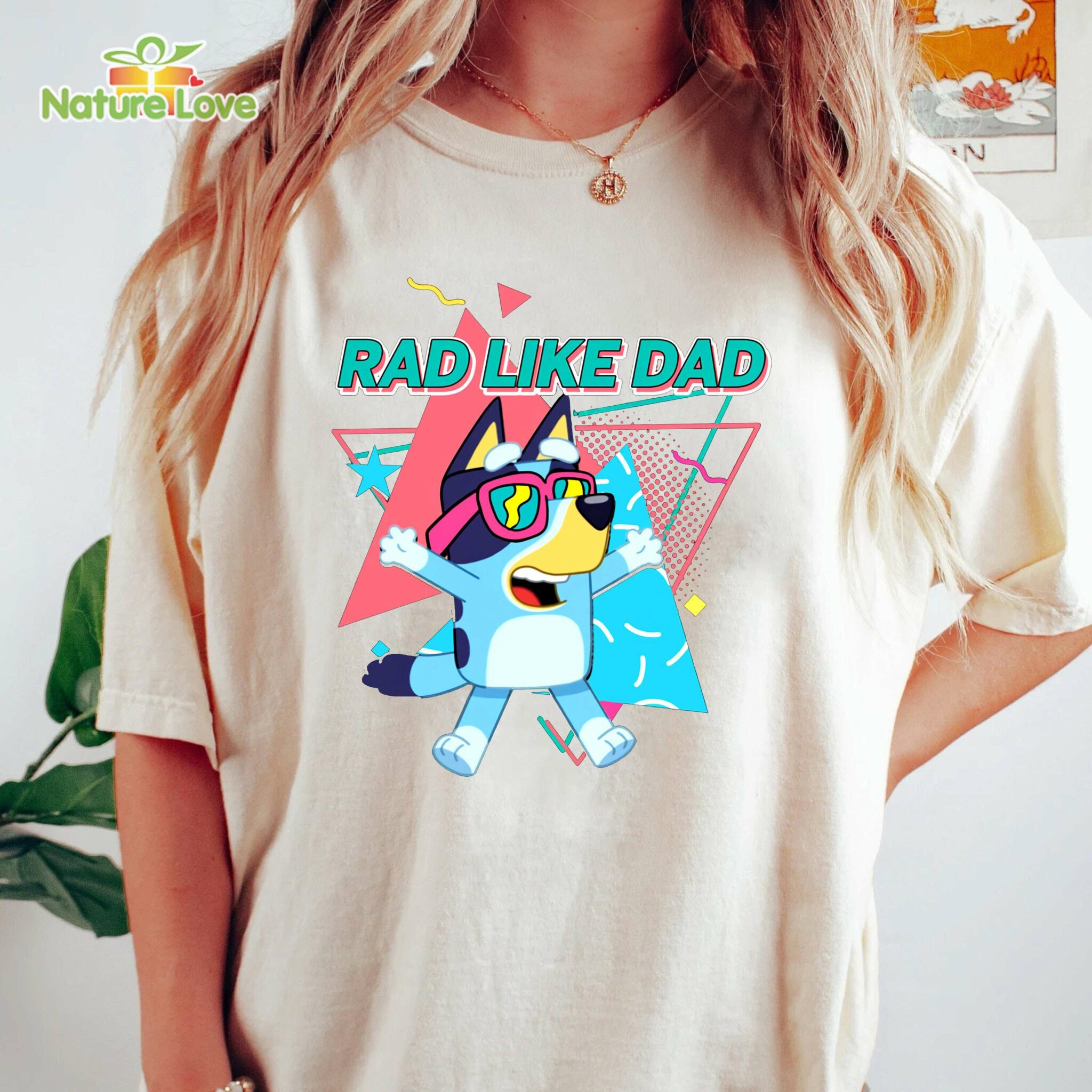 Bluey The Heelers Dad, Rad Dad Bluey, Dad and Son Matching Bluey Family ...