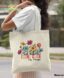 Custom Floral Second Grade Teacher Tote Bag With Name Gift For 2nd ...