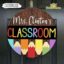 Custom Teacher Door Sign With Name Classroom Wooden Door Hanger Back To ...