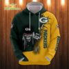 Green Bay Packers Long Hair Skull Halloween Hoodie NFL Gifts - The best ...