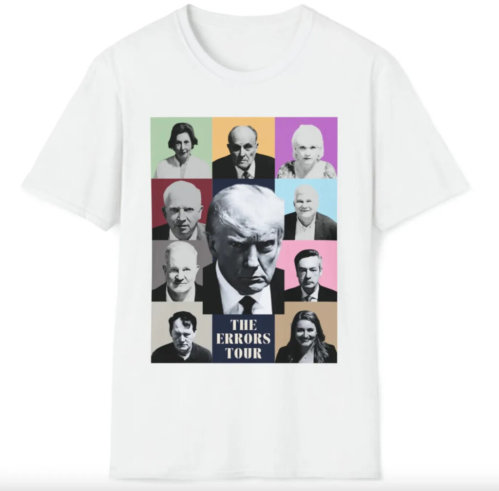Donald Trump Mugshot Eras Tour Shirt - Unique Gifts For Every Occasion