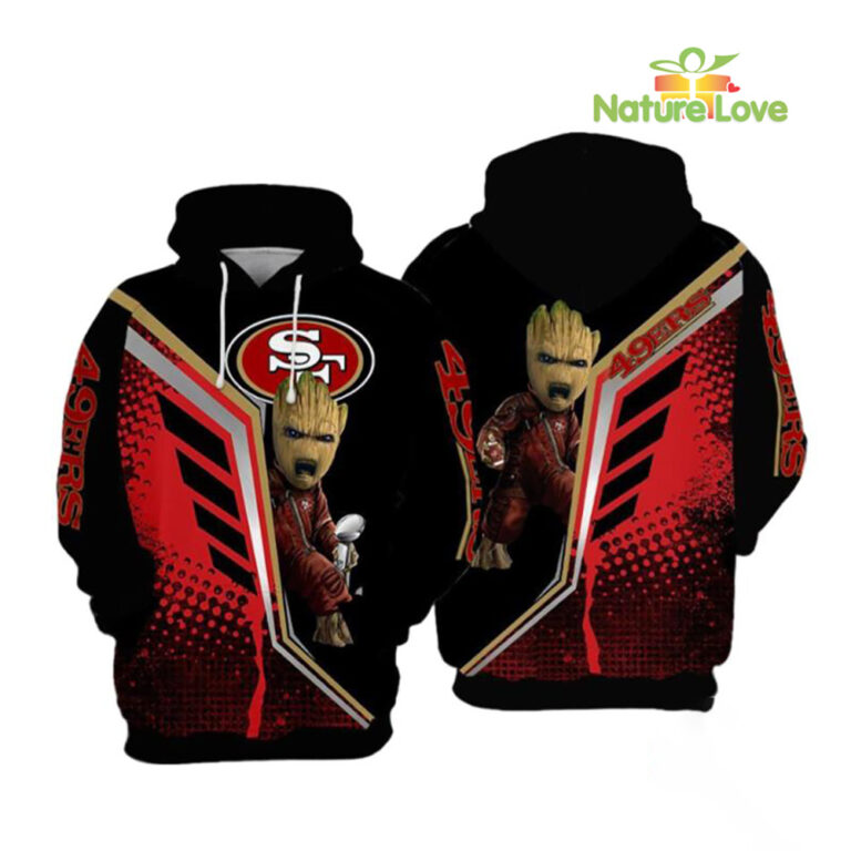 NFL San Francisco 49Ers Baby Yoda Christmas Ornament Xmas Tree ...