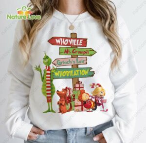 Whoville Grinchs Lair Whobilation Merry Grinch Christmas Shirt - Unique ...