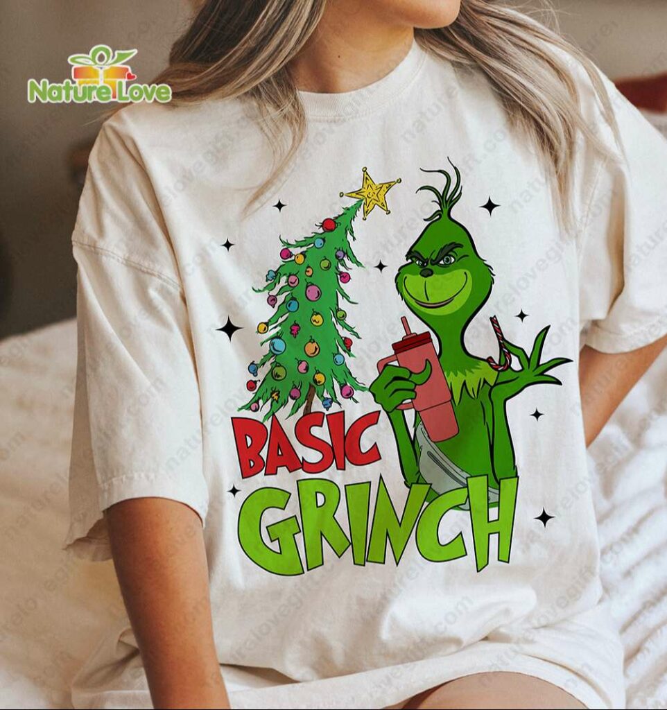Basic Grinch Green Grinchmas Christmas Sweatshirt Merry Xmas Gift - The best gifts are made with ...