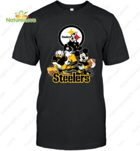 Mickey Friends Pittsburgh Steelers Tee Disney Inspired Game Day ...