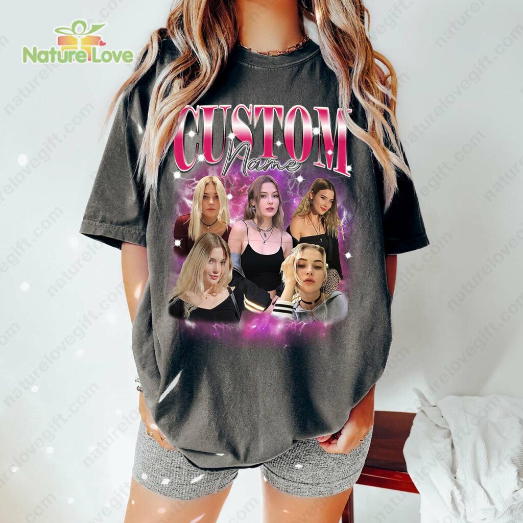 Custom Your Own Bootleg Rapper Tee With Photo Vintage Graphic 90s Shirt ...