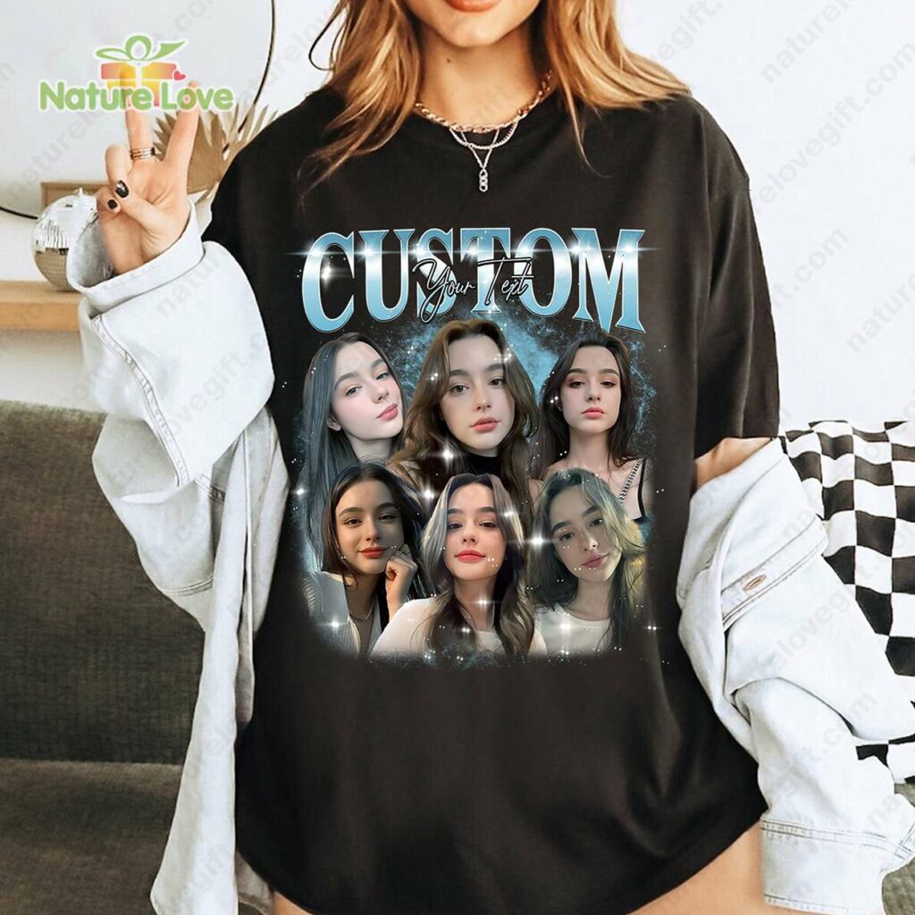 Personalized Rap Tee With Photo Graphic Girlfriend Vintage Bootleg ...
