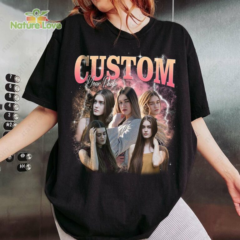 Custom Bootleg Shirt With Girlfriend Face Rap Tee Couple Gift - The ...