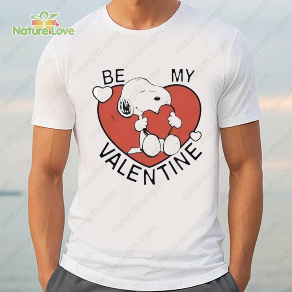 Peanuts Snoopy Be My Valentine Shirt for Lover Couple Gift - The best ...