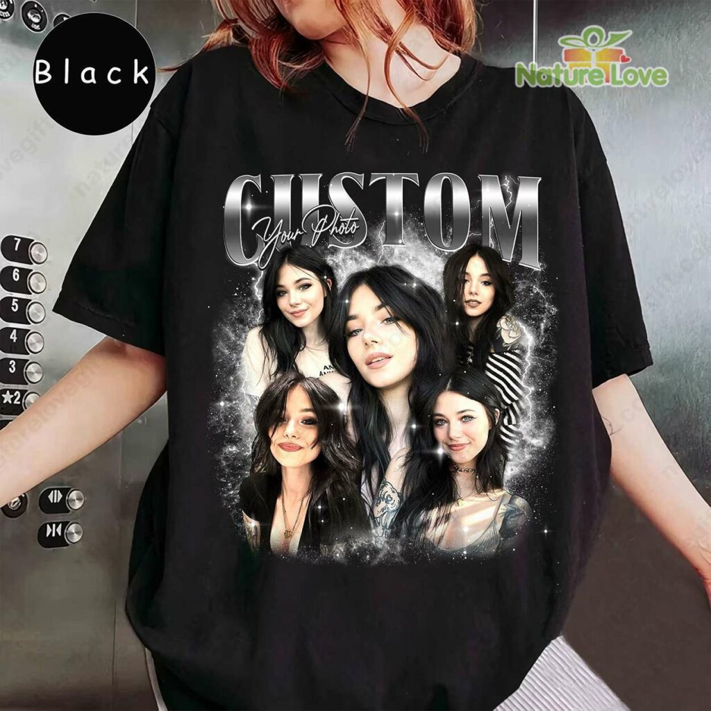 Custom Bootleg T Shirt With Girlfriend Face Valentine Gift For Her ...