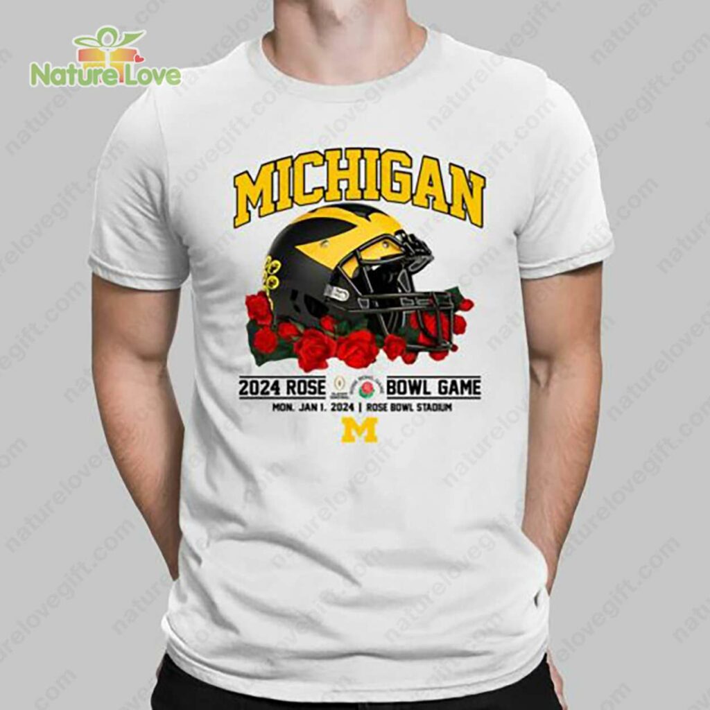 Michigan Wolverines Rose Bowl 2026 Champs T Shirt - Unique Gifts For ...