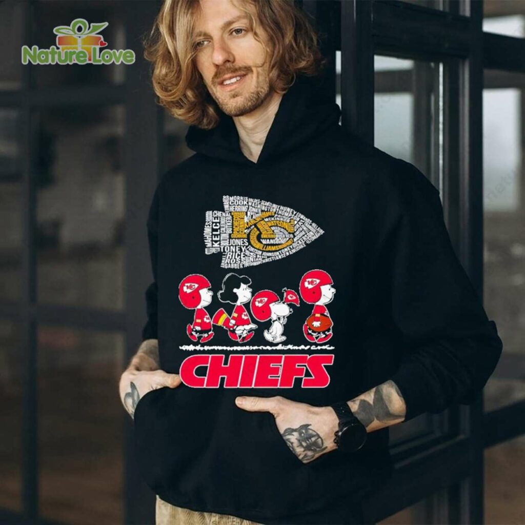 Peanuts Charlie Brown Snoopy Kansas City Chiefs Shirt for Fans - Unique ...