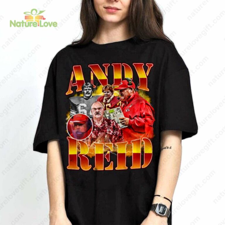Andy Reid Bootleg Kansas City Chiefs Shirt Vintage 90s Rap Tee - Unique ...