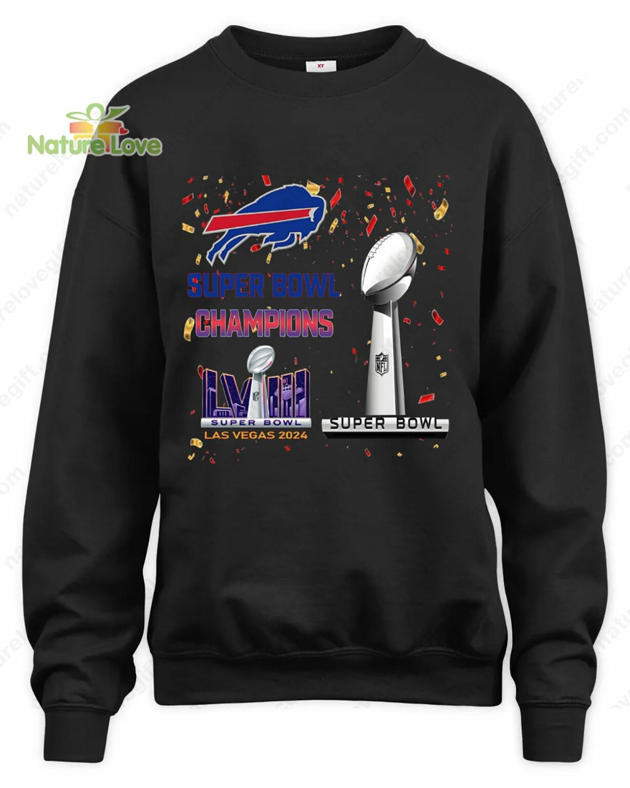 Buffalo Bills Super Bowl LVIII 2024 Las Vegas Champions Shirt - The ...