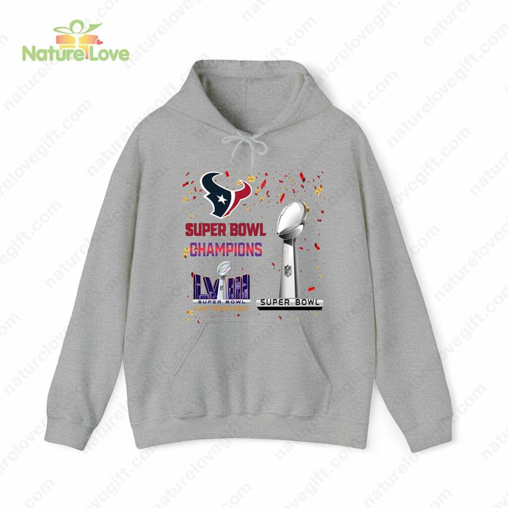Houston Texans Super Bowl LVIII 2024 Las Vegas Champions Shirt - Unique ...
