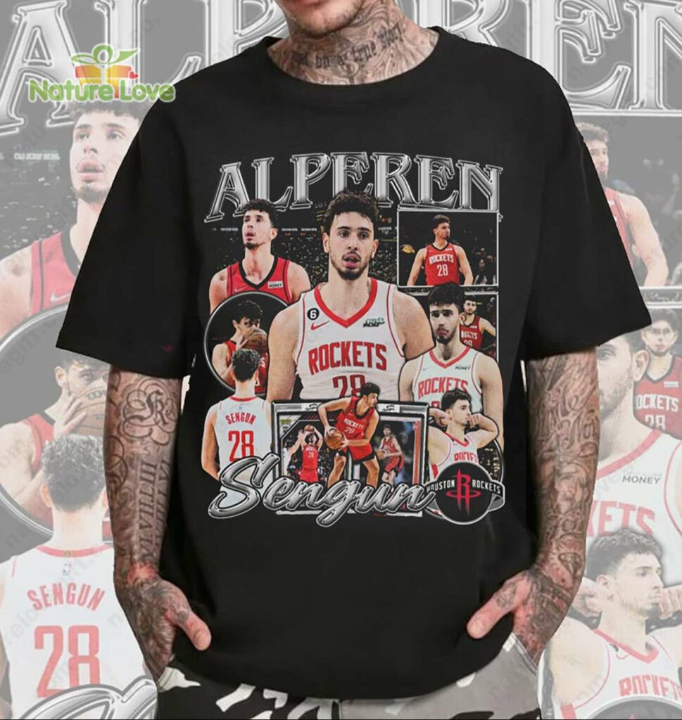 Basketball Bootleg Alperen Sengun Shirt Retro 90s Graphic Tee - Unique ...