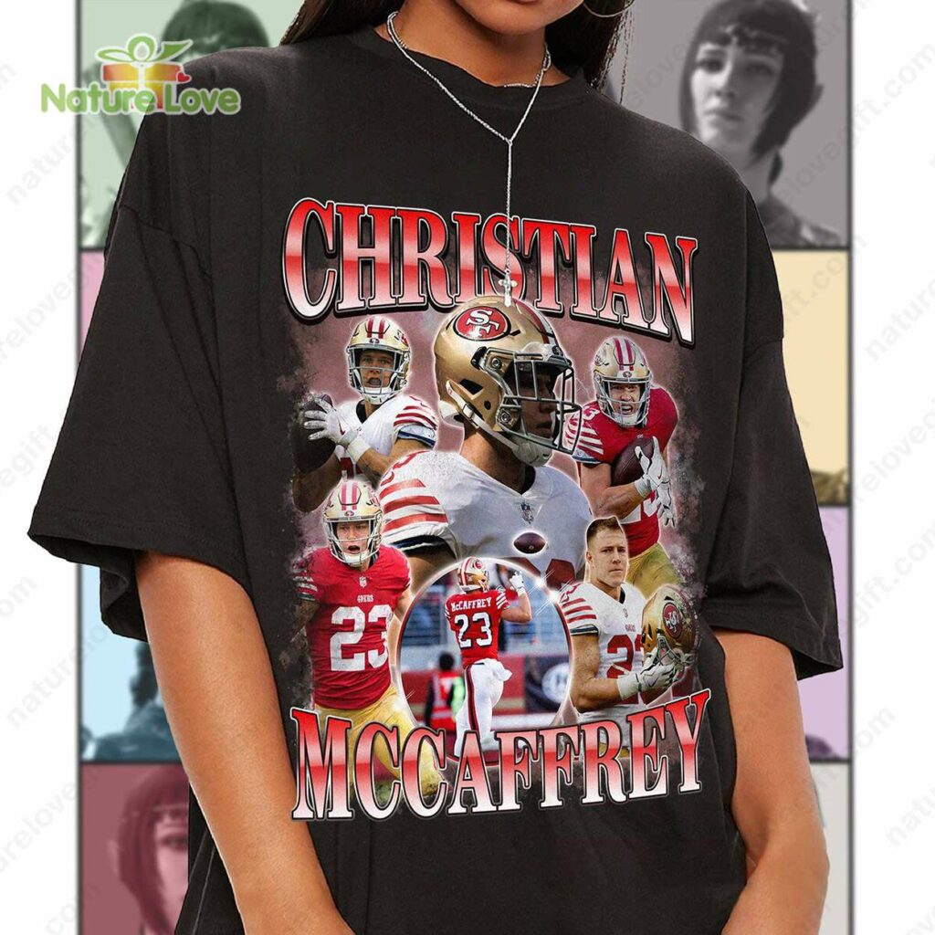 Christian McCaffrey Bootleg Shirt NFL San Francisco 49ers Gift - Unique ...