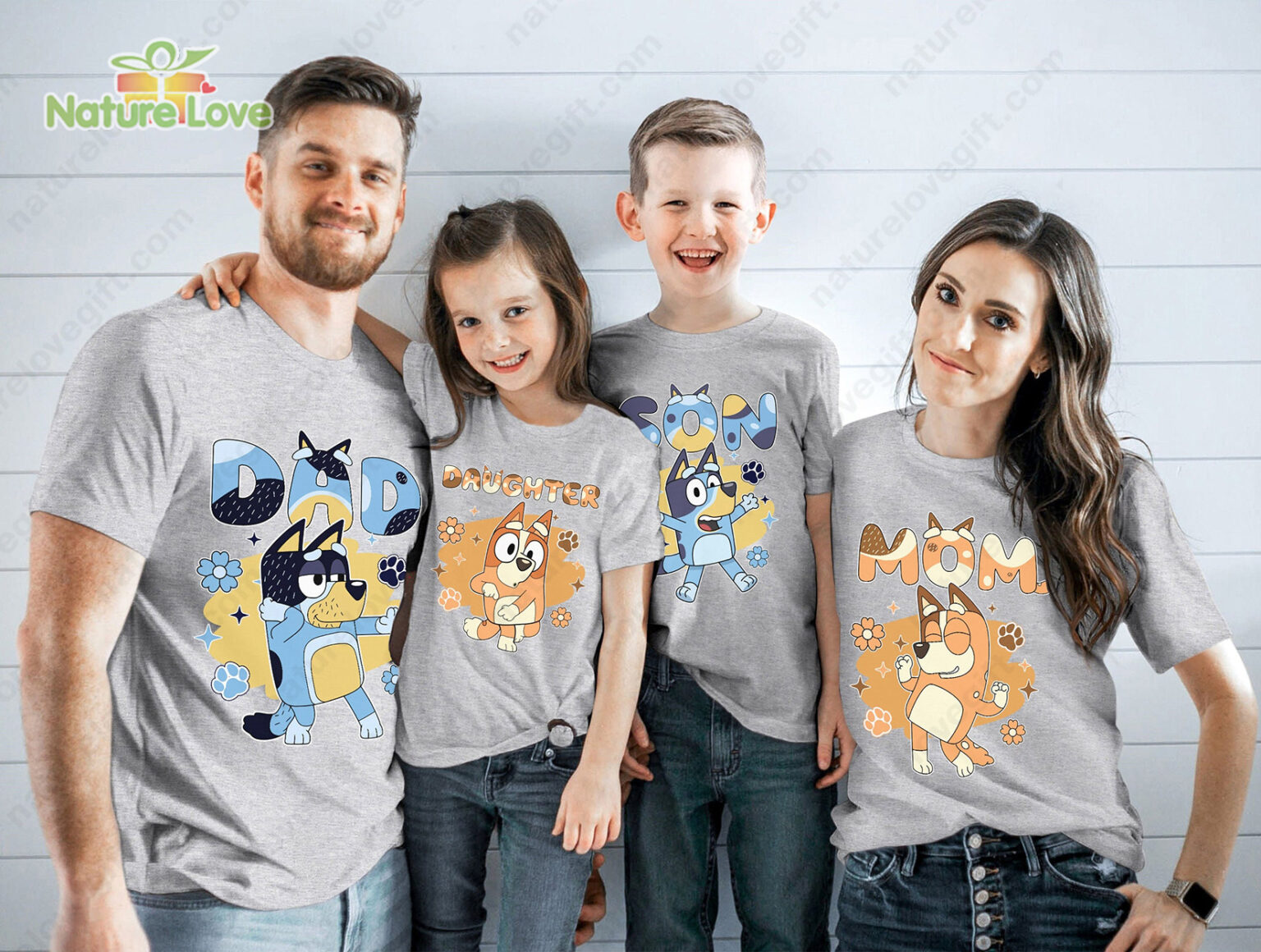 Heelers Unite! Top 9 Bluey Family Shirts For Every Bandit!