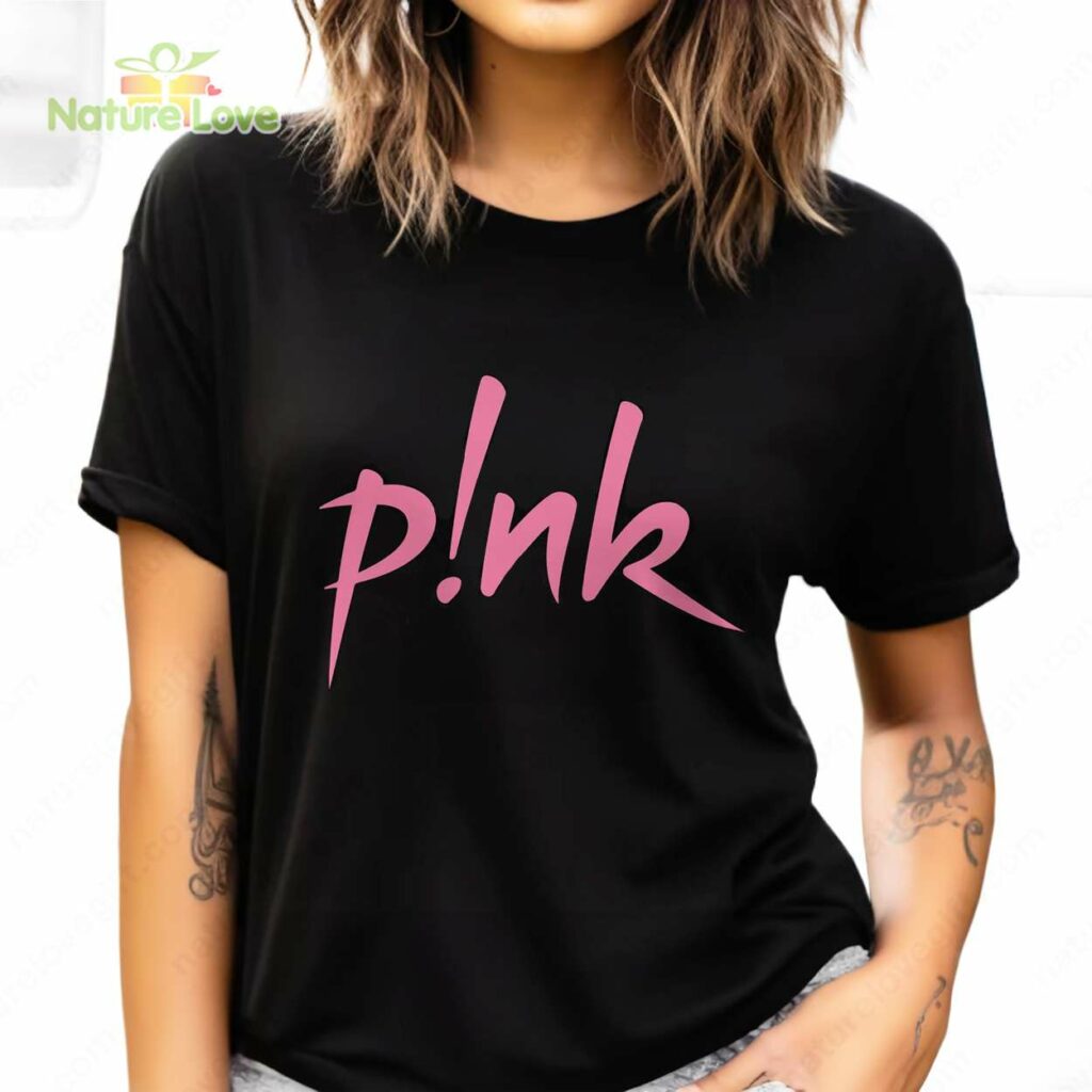 P!nk Pink Singer Tour Music Festival Shirt Concert Apparel Fans Gift ...