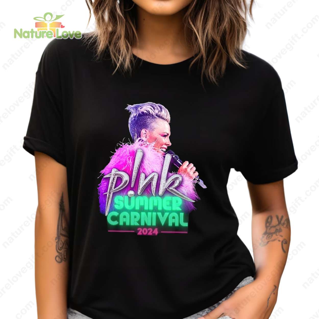 Pink Summer Carnival Shirt 2024 Festival World P!nk Tour Merch - Unique ...