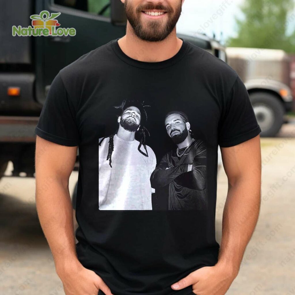 Drake J Cole Rapper Graphic Tee Vintage Drake Tour Shirt For Fans ...