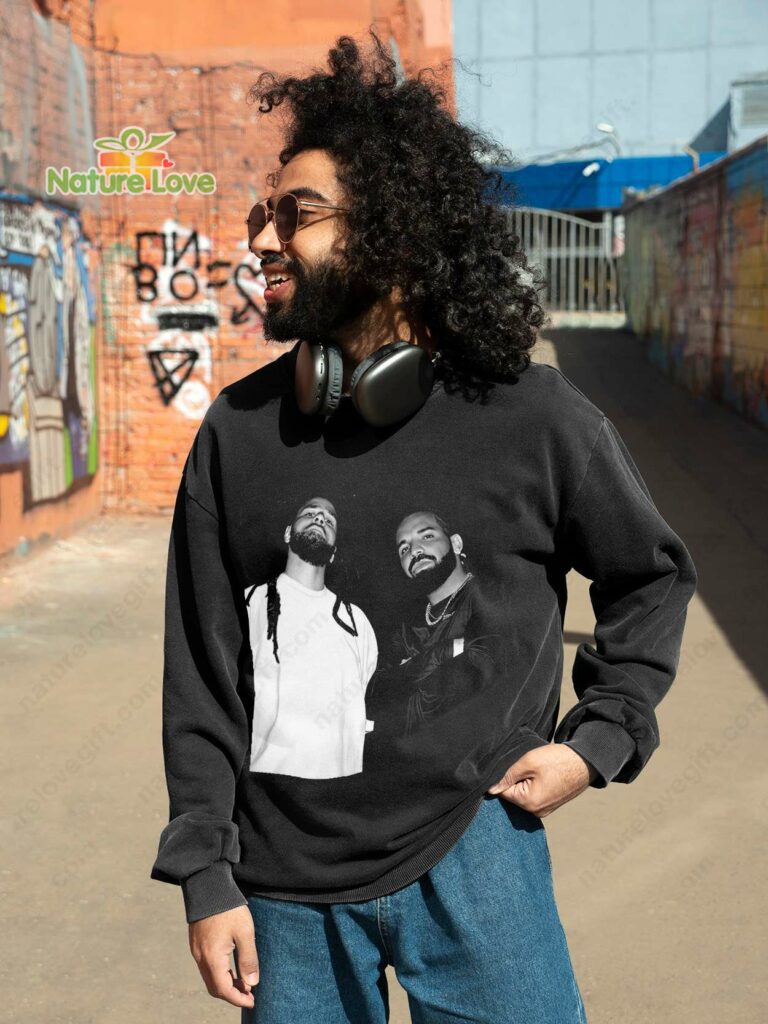 Drake J Cole Rapper Graphic Tee Vintage Drake Tour Shirt for Fans - The ...