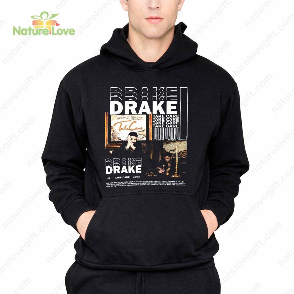 Drake Take Care Shirt Album Drake Rapper Graphic Tee Drake's Gift ...