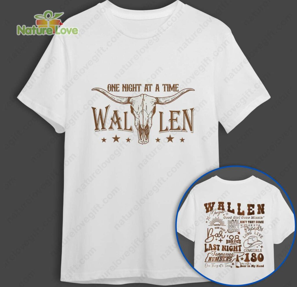 Retro Morgan Wallen Shirt Wallen Western Shirts Cowboy Wallen Bullhead ...