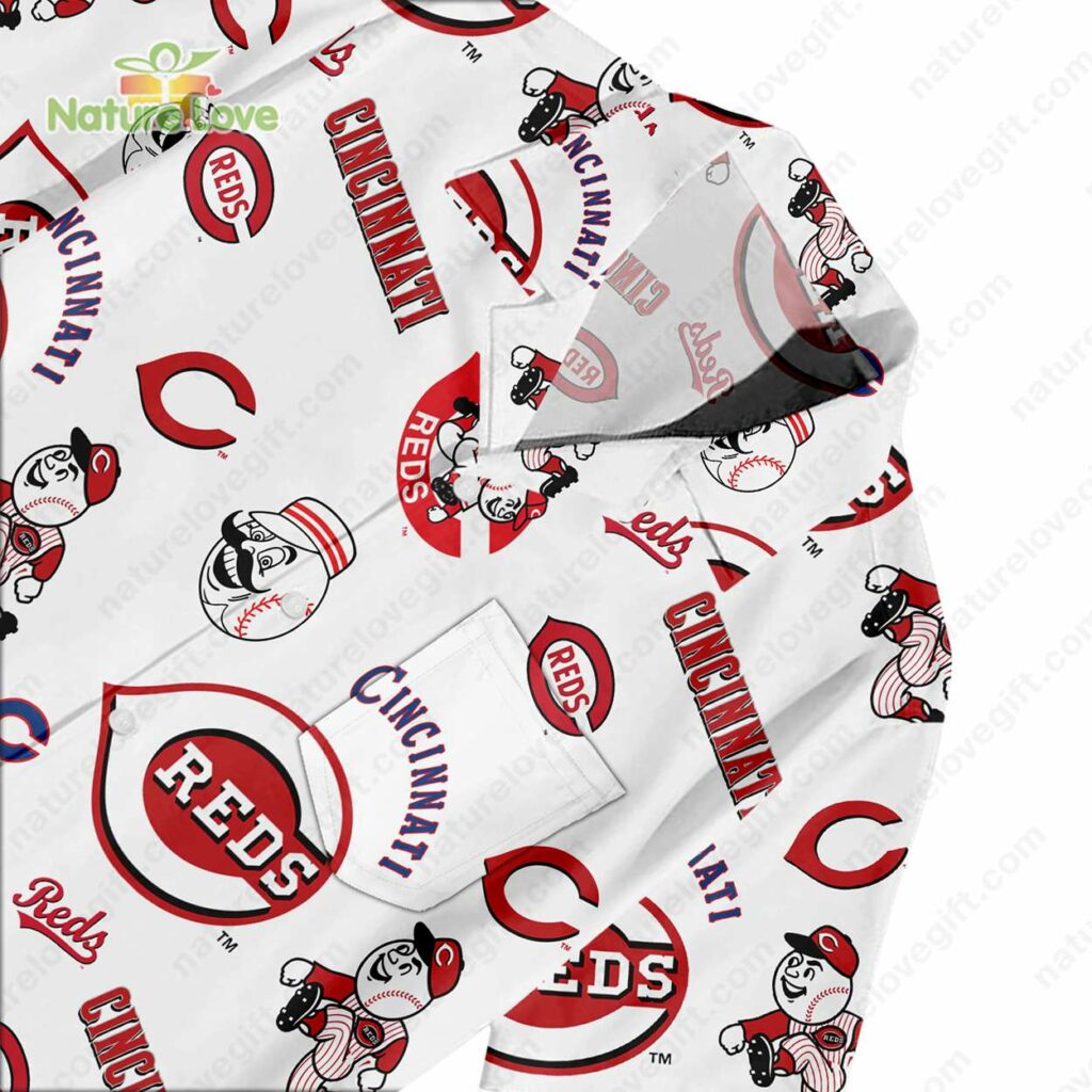 Cincinnati Reds Team Logo MLB Hawaiian Shirt - Unique Gifts For Every ...