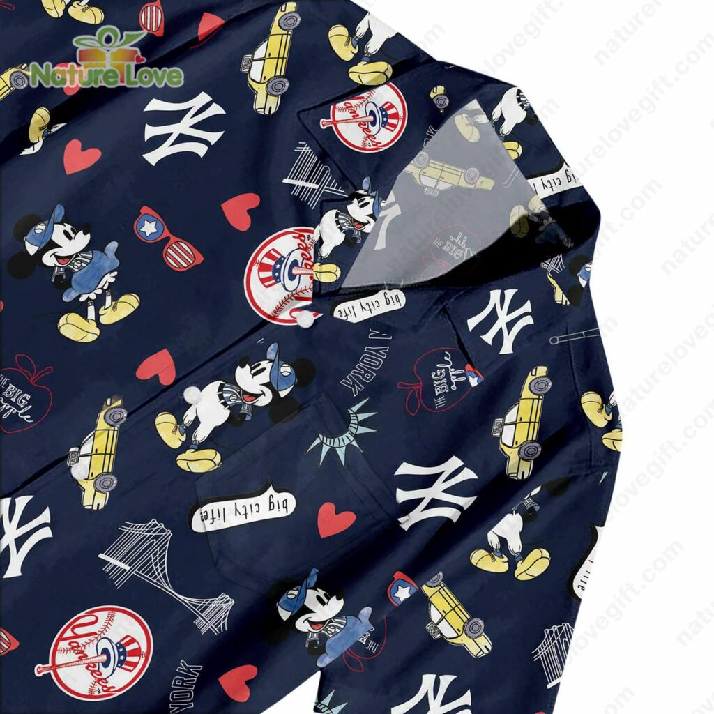 Mickey Mouse New York Yankees Hawaiian Shirt - Unique Gifts For Every ...
