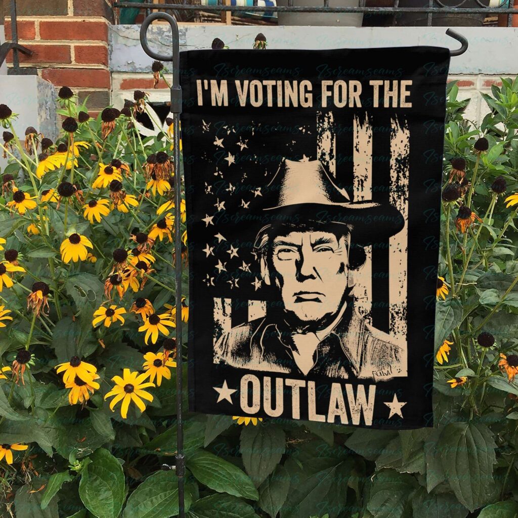 Vintage Trump Cowboy Hat Voting The Outlaw Trump Flag - Unique Gifts ...