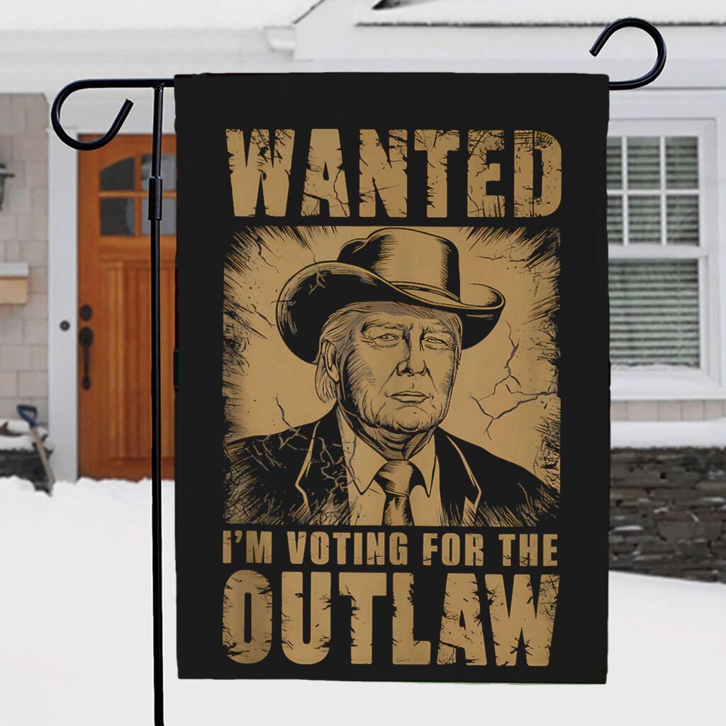 Wanted Trump Vintage Flag American Election Welcome Flags - Unique ...