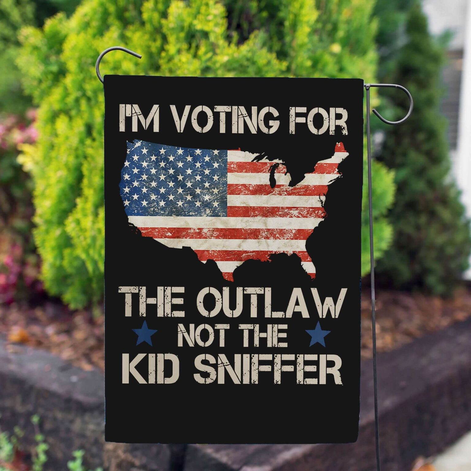 Retro USA Map Convicted Felon Trump Outlaw 2024 Election Flag - Unique ...