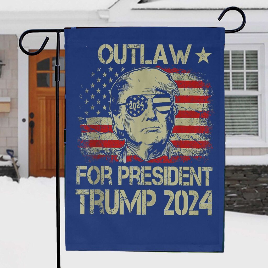 Trump Outlaw Trump Supporters President Trump's American Flag - Unique ...