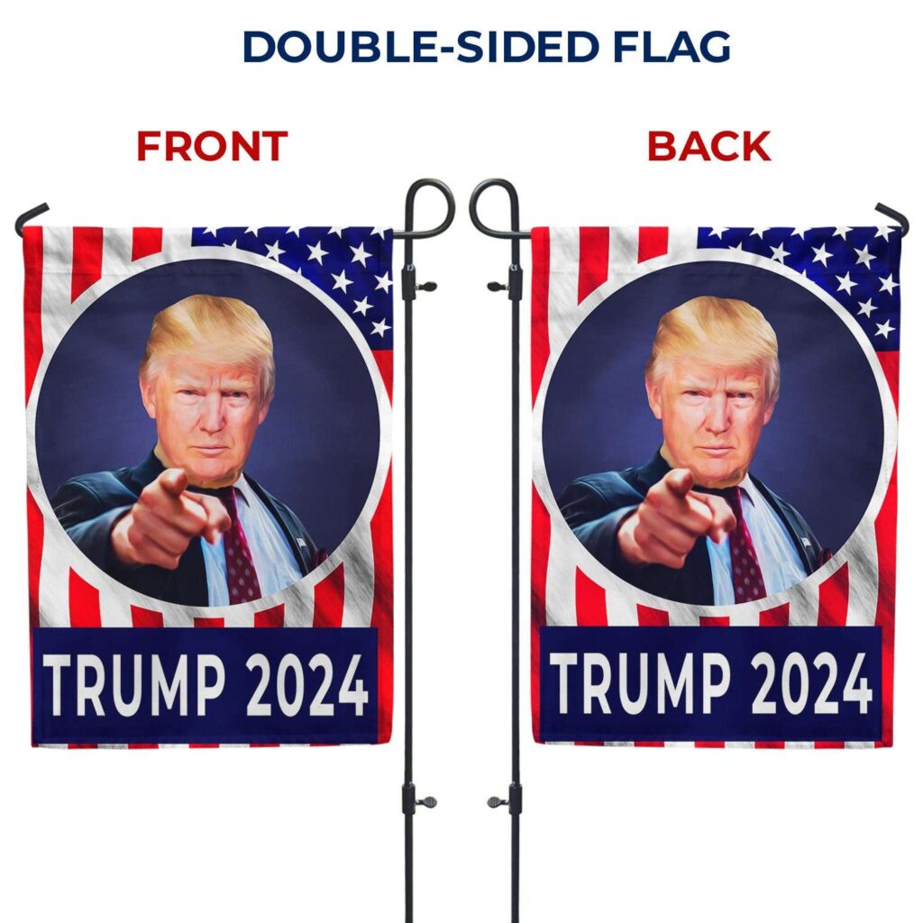 President Donald Trump 2024 Flag Take America Back Garden Flags ...