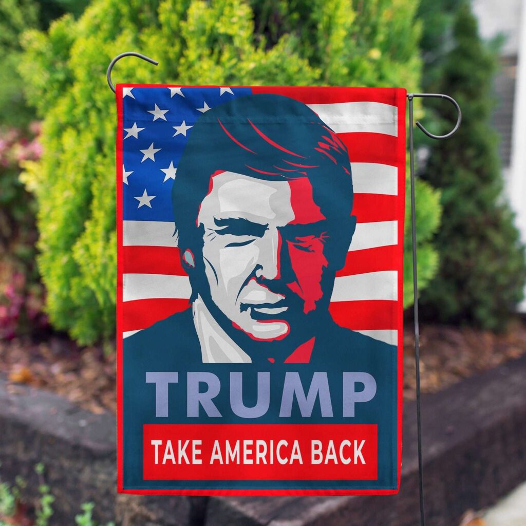 Young Donald Trump 2024 Flag Take America Back Trump Flags - Unique ...