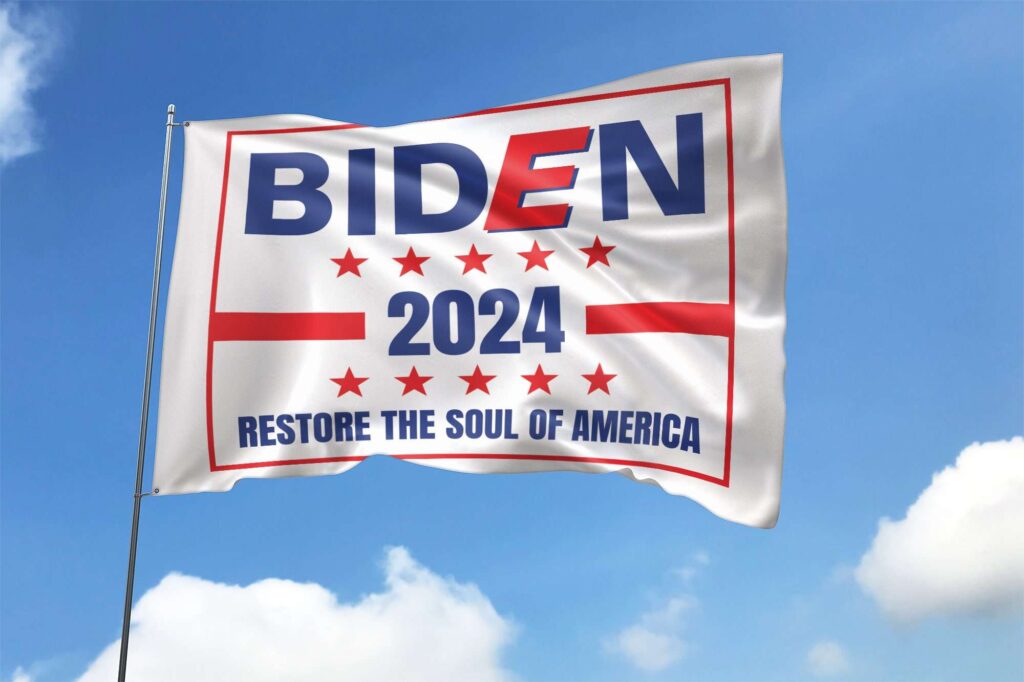 Biden 2024 Restore The Soul Of America President Joe Biden Flag ...