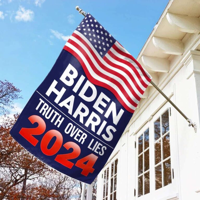 Biden Harris 2026 Election Flag Truth Over Lies Biden Flags - Unique ...