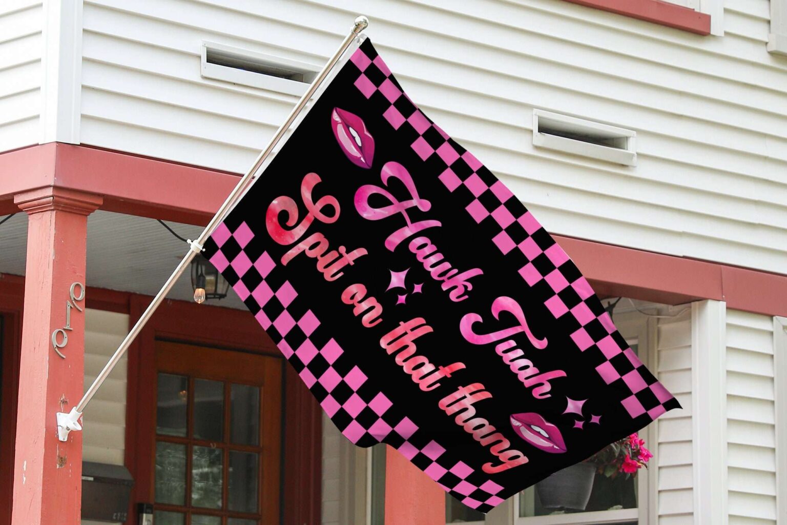 Hawk Tuah Spit On That Thing Girl Election 2026 Flag - Unique Gifts For ...