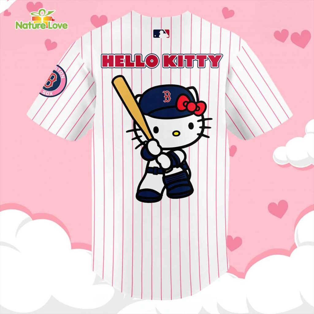 Boston Red Sox Hello Kitty Playing Baseball Jersey MLB Gifts - Unique ...