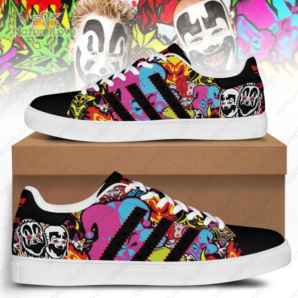 Insane Clown Posse Shoes Stan Smith White Shoes - Unique Gifts For ...