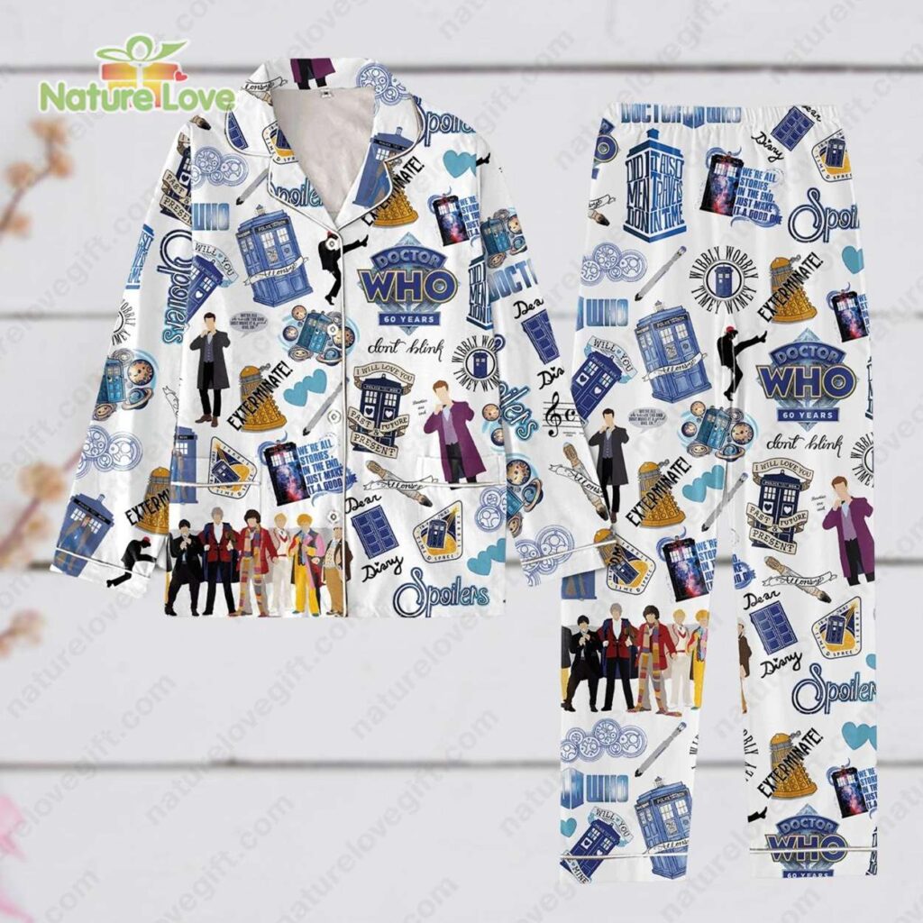 Doctor Who Season 14 2024 Christmas Pajamas Set For Fans - Unique Gifts ...