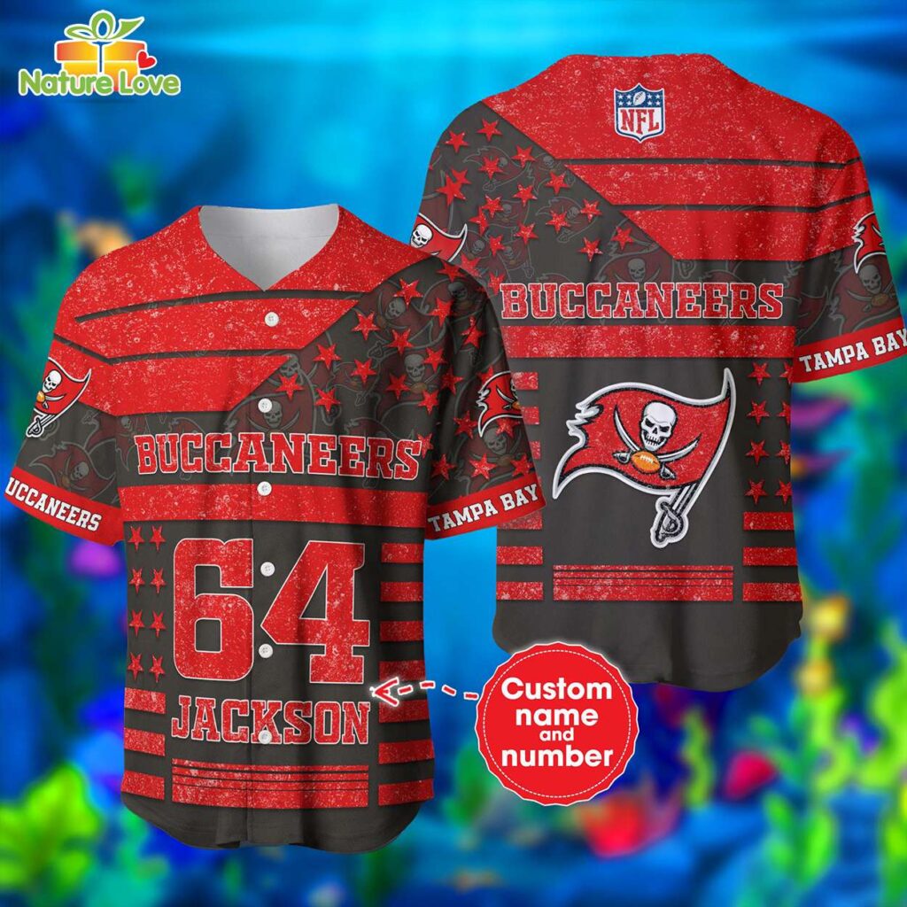 Custom NFL Baseball Jersey | NATURE LOVE GIFT